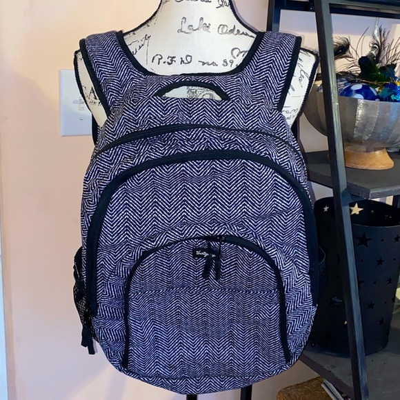 thirty-one | Bags | Thirty One Black And White Herringbone Full Size ...